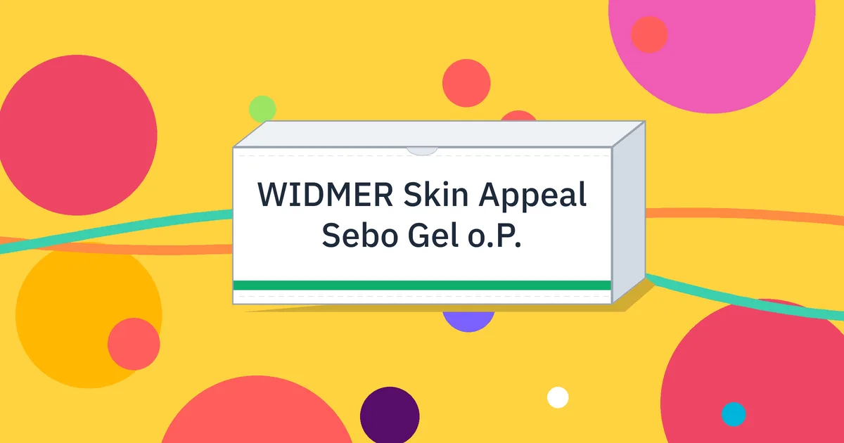 Symbolbild: Packung mit der Aufschrift WIDMER Skin Appeal Sebo Gel o.P. (PZN 18442661) – Verfügbarkeit und Bezug in Apotheken in Frankfurt am Main