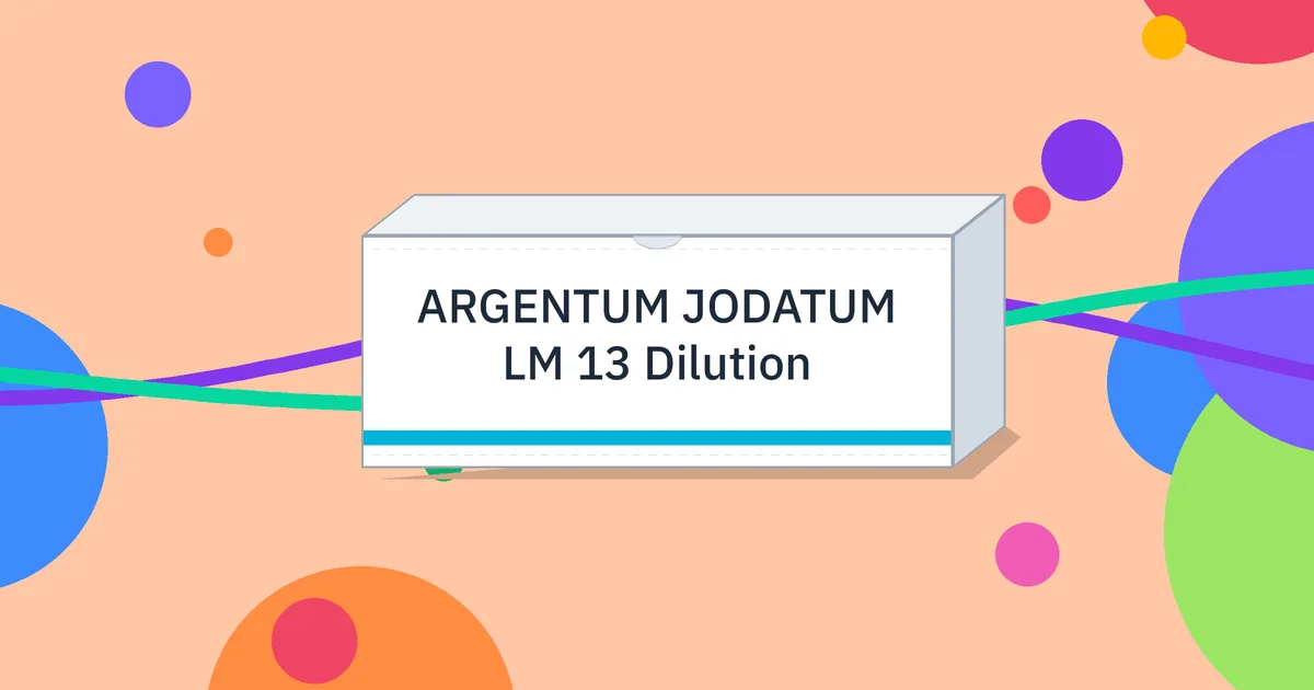 Symbolbild: Packung mit der Aufschrift ARGENTUM JODATUM LM 13 Dilution (PZN 12767385) – Verfügbarkeit und Bezug in Apotheken in Frankfurt am Main