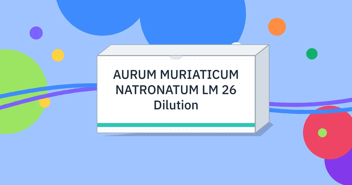 Symbolbild: Packung mit der Aufschrift AURUM MURIATICUM NATRONATUM LM 26 Dilution (PZN 12786075) – Verfügbarkeit und Bezug in Apotheken in Frankfurt am Main