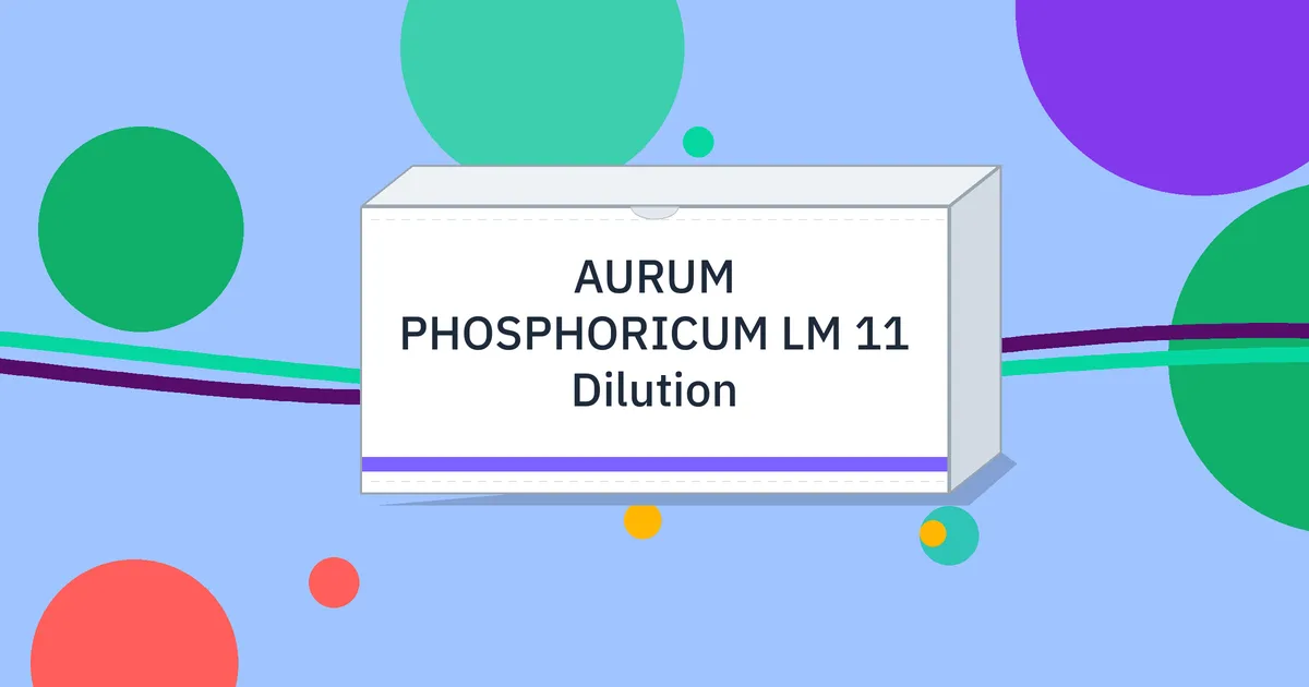 Symbolbild: Packung mit der Aufschrift AURUM PHOSPHORICUM LM 11 Dilution (PZN 13754918) – Verfügbarkeit und Bezug in Apotheken in Frankfurt am Main