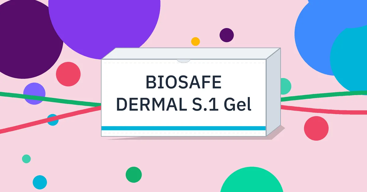 Symbolbild: Packung mit der Aufschrift BIOSAFE DERMAL S.1 Gel (PZN 16742241) – Verfügbarkeit und Bezug in Apotheken in Frankfurt am Main