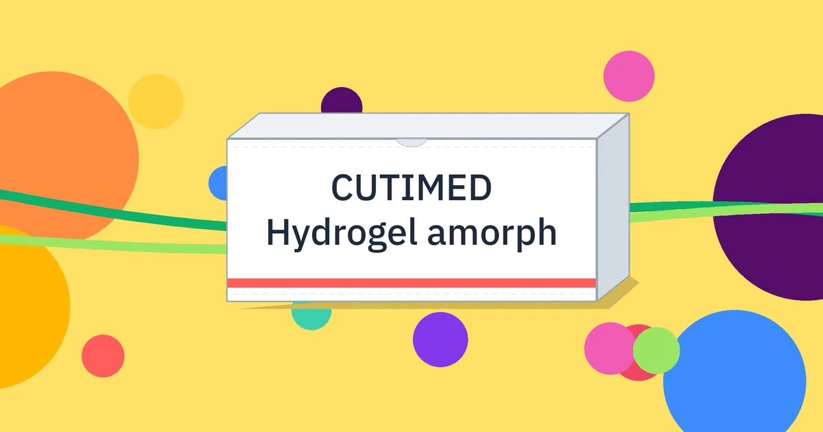 Symbolbild: Packung mit der Aufschrift CUTIMED Hydrogel amorph (PZN 02879485) – Verfügbarkeit und Bezug in Apotheken in Frankfurt am Main