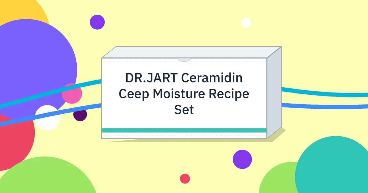 Symbolbild: Packung mit der Aufschrift DR.JART Ceramidin Ceep Moisture Recipe Set (PZN 19962486) – Verfügbarkeit und Bezug in Apotheken in Frankfurt am Main