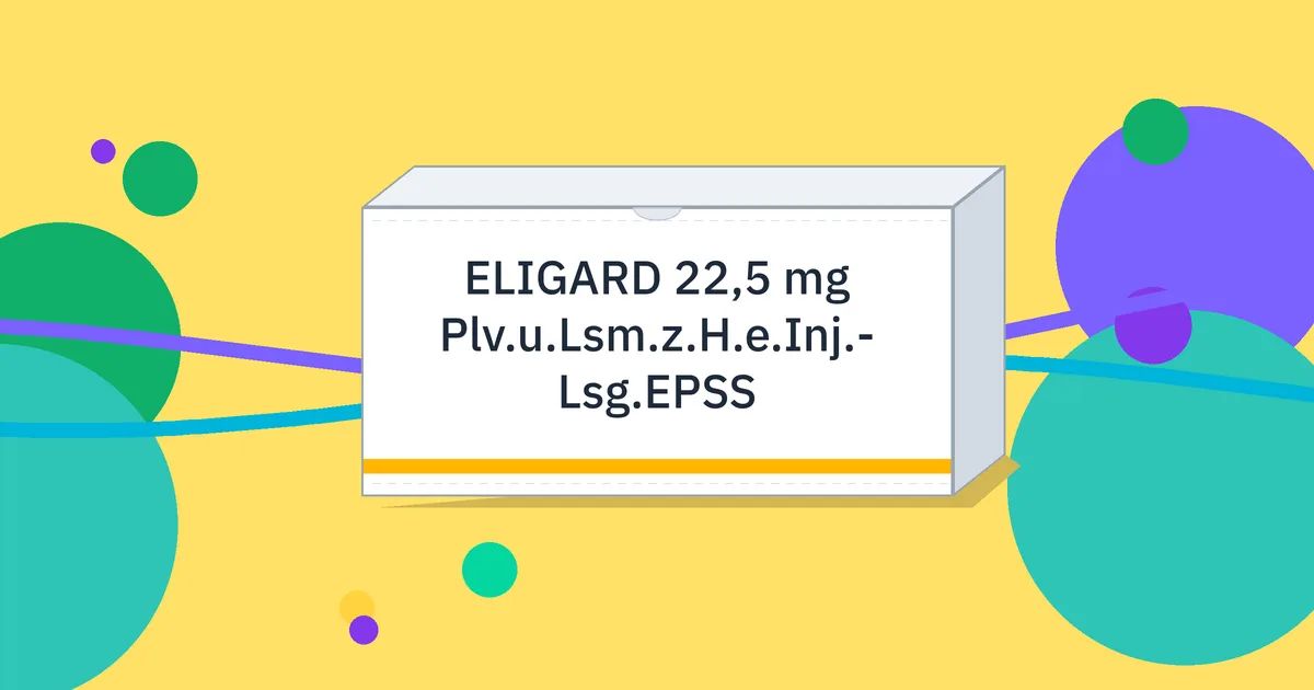 Symbolbild: Packung mit der Aufschrift ELIGARD 22,5 mg Plv.u.Lsm.z.H.e.Inj.-Lsg.EPSS (PZN 19166424) – Verfügbarkeit und Bezug in Apotheken in Frankfurt am Main