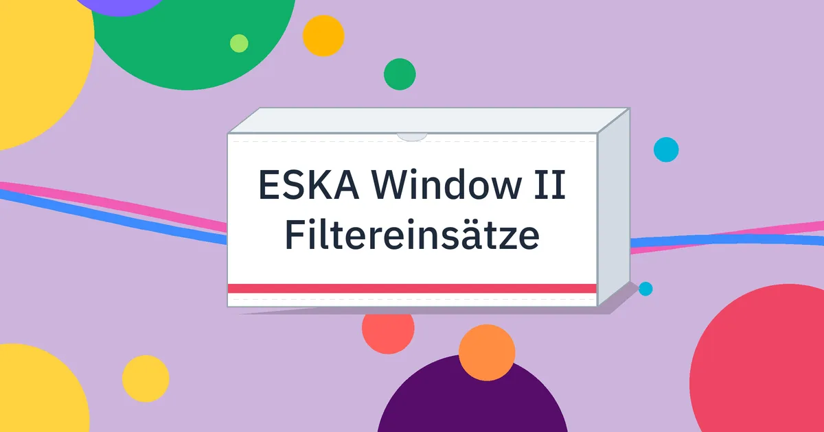 Symbolbild: Packung mit der Aufschrift ESKA Window II Filtereinsätze (PZN 06090346) – Verfügbarkeit und Bezug in Apotheken in Frankfurt am Main