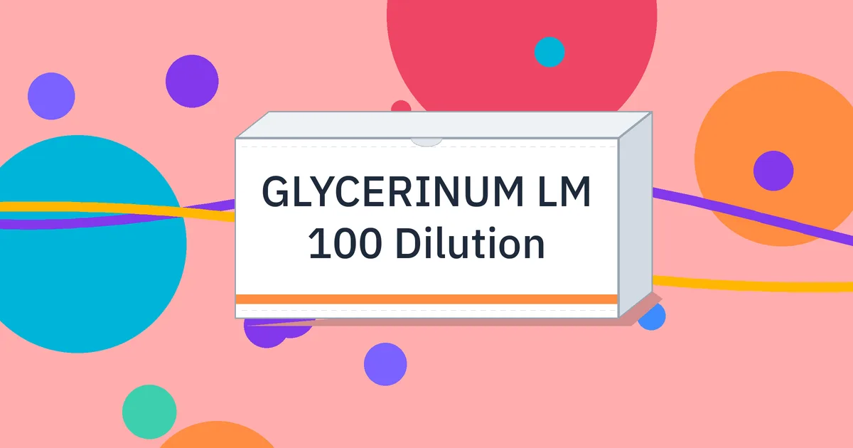 Symbolbild: Packung mit der Aufschrift GLYCERINUM LM 100 Dilution (PZN 12880650) – Verfügbarkeit und Bezug in Apotheken in Frankfurt am Main