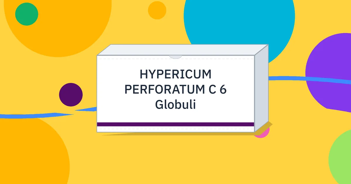 Symbolbild: Packung mit der Aufschrift HYPERICUM PERFORATUM C 6 Globuli (PZN 16670168) – Verfügbarkeit und Bezug in Apotheken in Frankfurt am Main