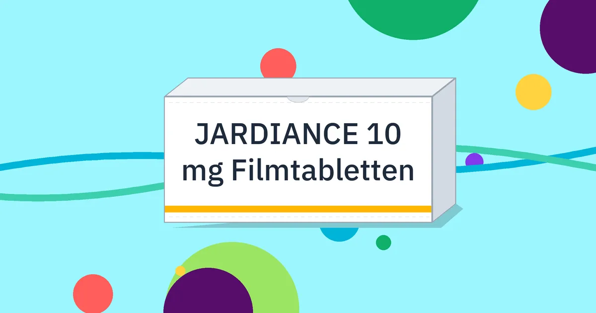 Symbolbild: Packung mit der Aufschrift JARDIANCE 10 mg Filmtabletten (PZN 16833021) – Verfügbarkeit und Bezug in Apotheken in Frankfurt am Main