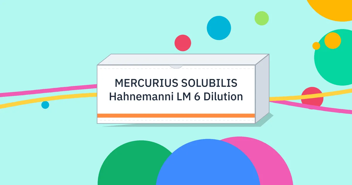 Symbolbild: Packung mit der Aufschrift MERCURIUS SOLUBILIS Hahnemanni LM 6 Dilution (PZN 07541118) – Verfügbarkeit und Bezug in Apotheken in Frankfurt am Main