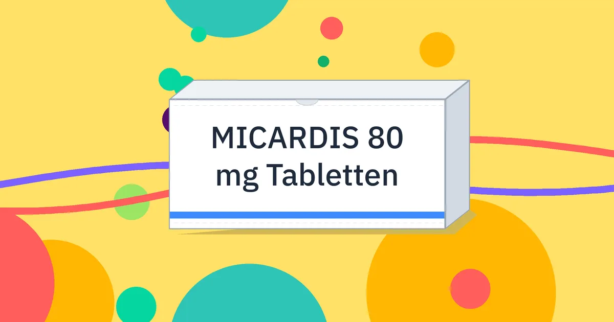 Symbolbild: Packung mit der Aufschrift MICARDIS 80 mg Tabletten (PZN 07137860) – Verfügbarkeit und Bezug in Apotheken in Frankfurt am Main