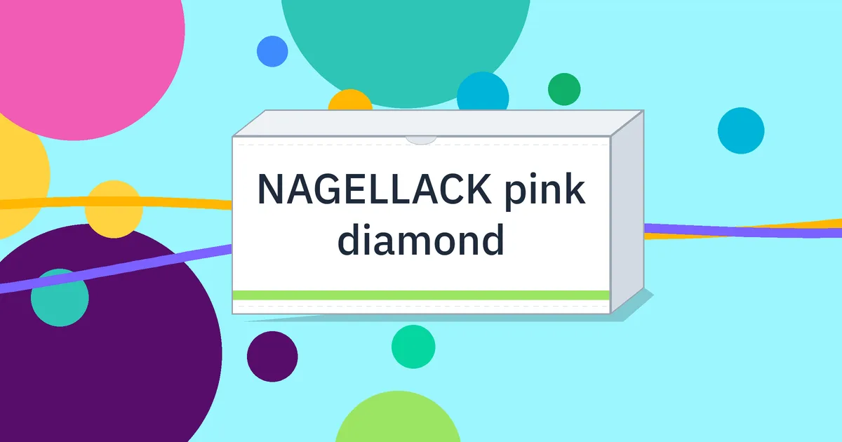 Symbolbild: Packung mit der Aufschrift NAGELLACK pink diamond (PZN 05137198) – Verfügbarkeit und Bezug in Apotheken in Frankfurt am Main
