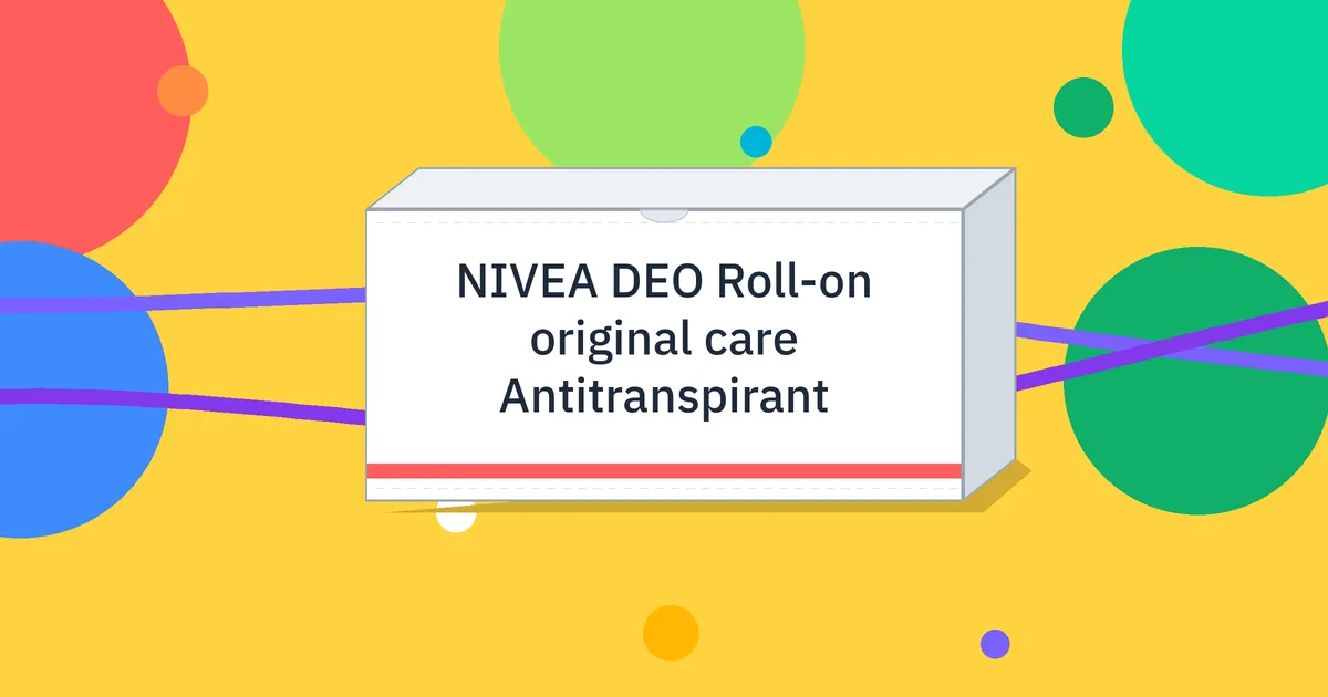 Symbolbild: Packung mit der Aufschrift NIVEA DEO Roll-on original care Antitranspirant (PZN 17626270) – Verfügbarkeit und Bezug in Apotheken in Frankfurt am Main