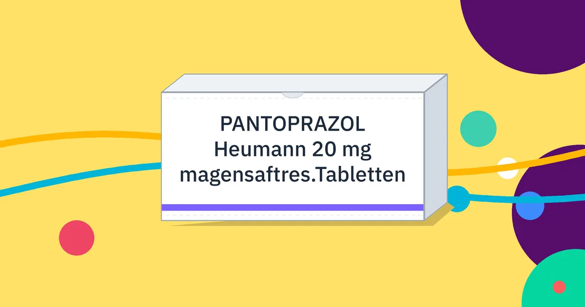 Symbolbild: Packung mit der Aufschrift PANTOPRAZOL Heumann 20 mg magensaftres.Tabletten (PZN 09192171) – Verfügbarkeit und Bezug in Apotheken in Frankfurt am Main