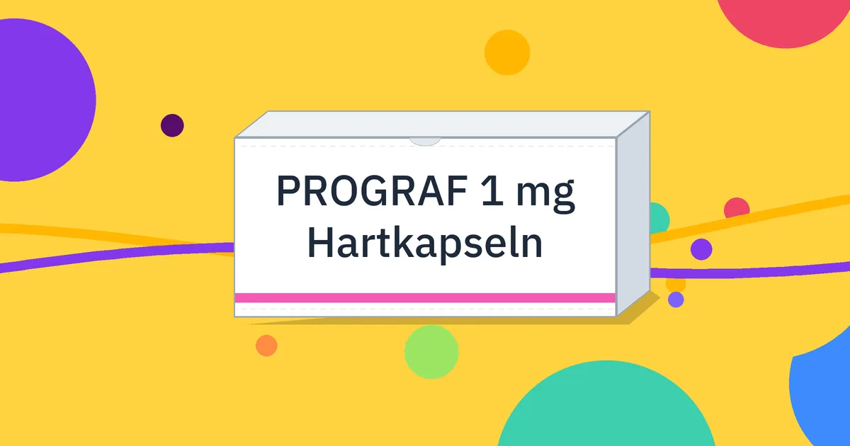 Symbolbild: Packung mit der Aufschrift PROGRAF 1 mg Hartkapseln (PZN 01464322) – Verfügbarkeit und Bezug in Apotheken in Frankfurt am Main