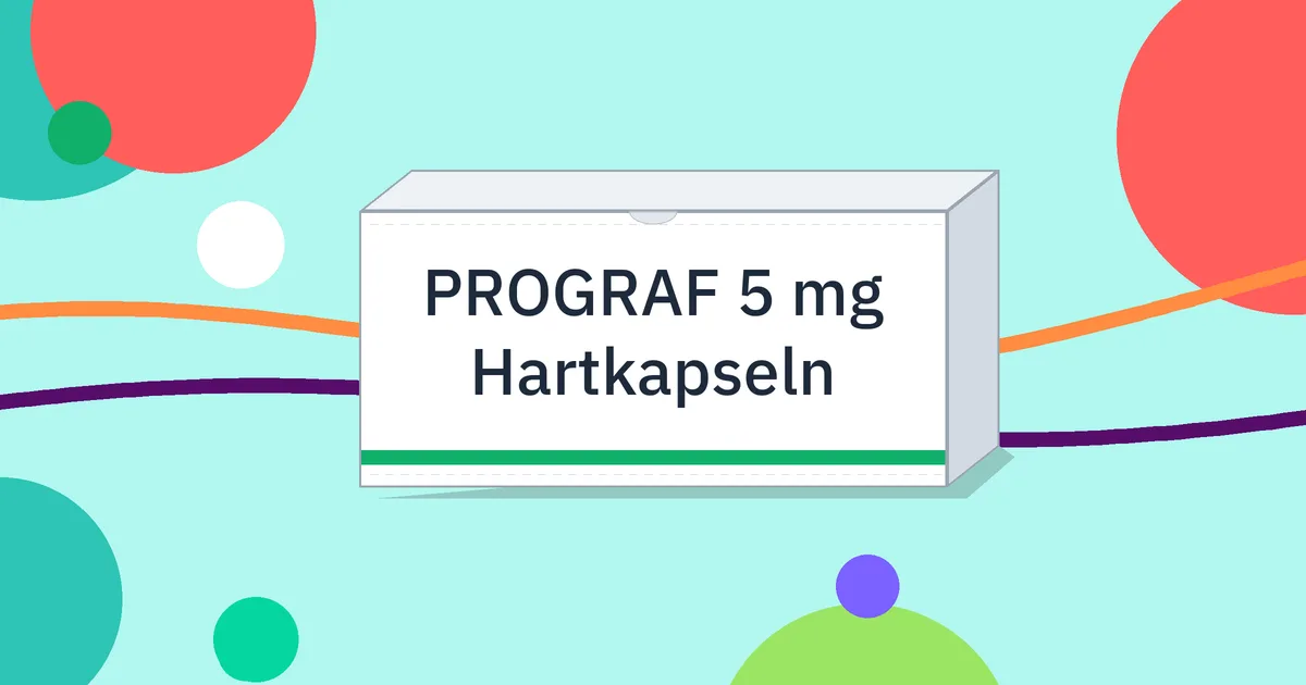 Symbolbild: Packung mit der Aufschrift PROGRAF 5 mg Hartkapseln (PZN 00605625) – Verfügbarkeit und Bezug in Apotheken in Frankfurt am Main