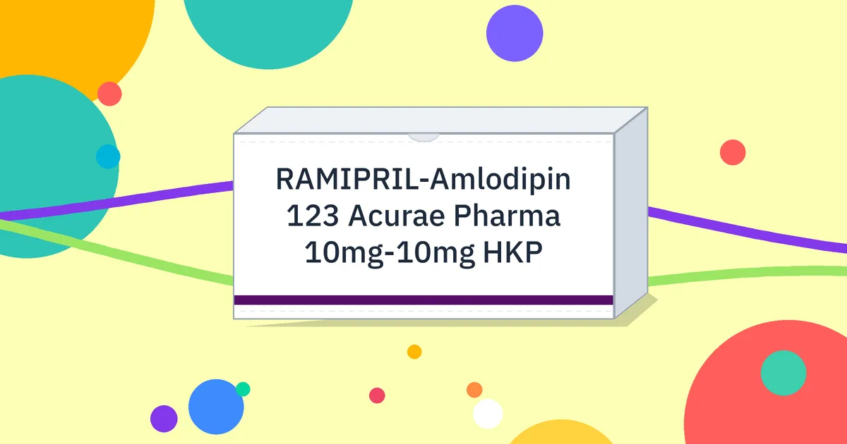 Symbolbild: Packung mit der Aufschrift RAMIPRIL-Amlodipin 123 Acurae Pharma 10mg-10mg HKP (PZN 19267071) – Verfügbarkeit und Bezug in Apotheken in Frankfurt am Main