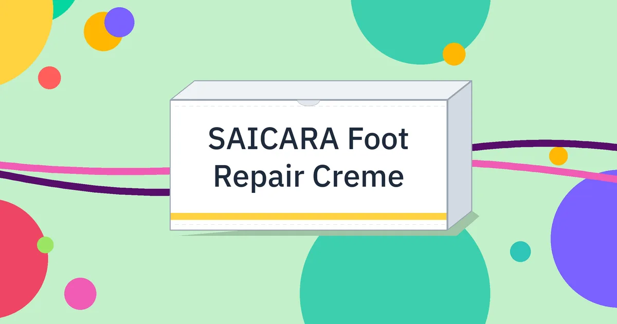 Symbolbild: Packung mit der Aufschrift SAICARA Foot Repair Creme (PZN 02405706) – Verfügbarkeit und Bezug in Apotheken in Frankfurt am Main