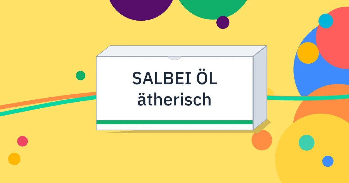Symbolbild: Packung mit der Aufschrift SALBEI ÖL ätherisch (PZN 17386794) – Verfügbarkeit und Bezug in Apotheken in Frankfurt am Main