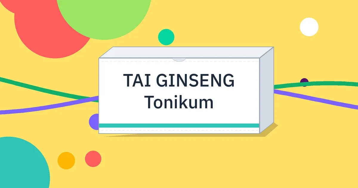 Symbolbild: Packung mit der Aufschrift TAI GINSENG Tonikum (PZN 10961485) – Verfügbarkeit und Bezug in Apotheken in Frankfurt am Main