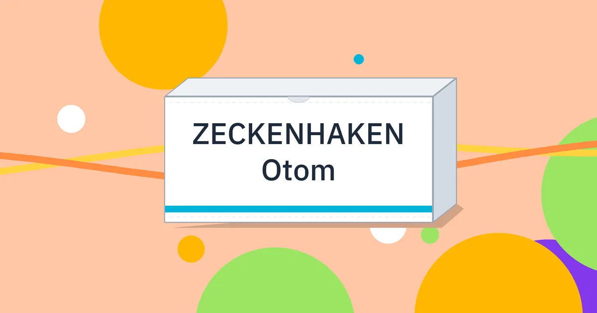 Symbolbild: Packung mit der Aufschrift ZECKENHAKEN Otom (PZN 04973544) – Verfügbarkeit und Bezug in Apotheken in Frankfurt am Main