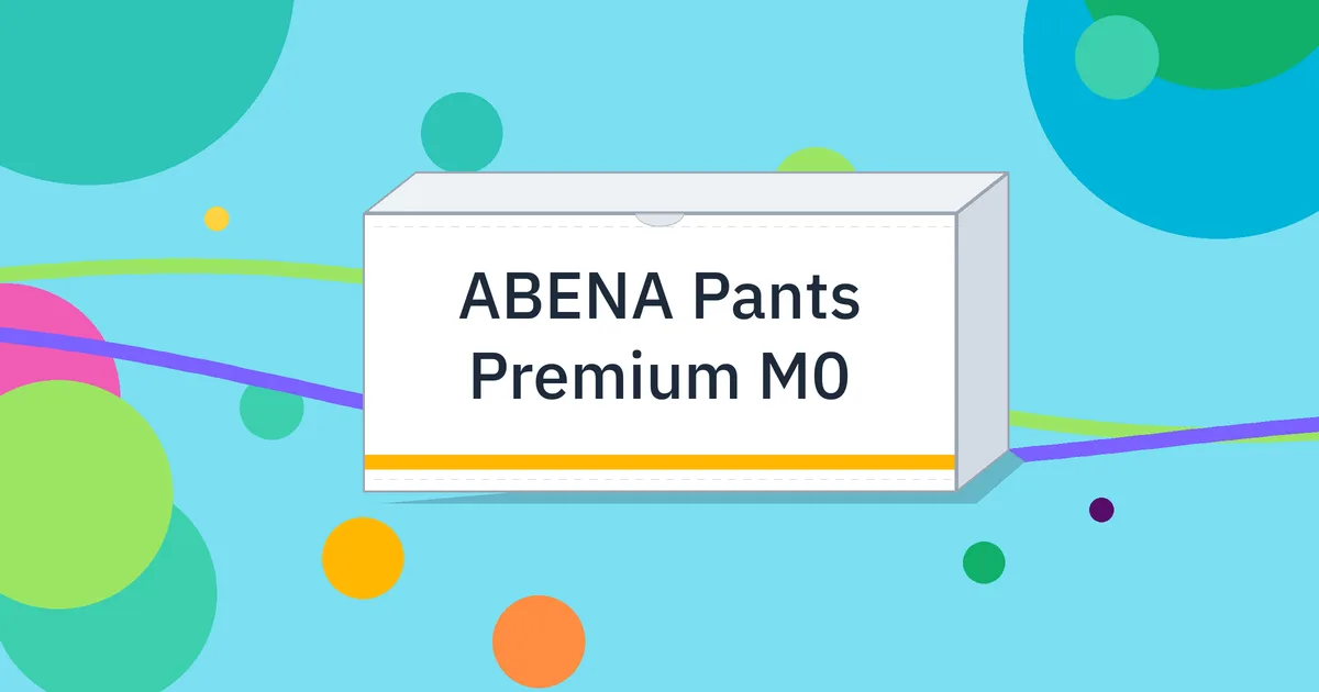 Symbolbild: Packung mit der Aufschrift ABENA Pants Premium M0 (PZN 17895171) – Verfügbarkeit und Bezug in Apotheken in Frankfurt am Main