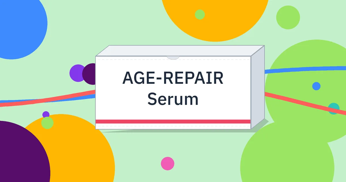 Symbolbild: Packung mit der Aufschrift AGE-REPAIR Serum (PZN 17886344) – Verfügbarkeit und Bezug in Apotheken in Frankfurt am Main
