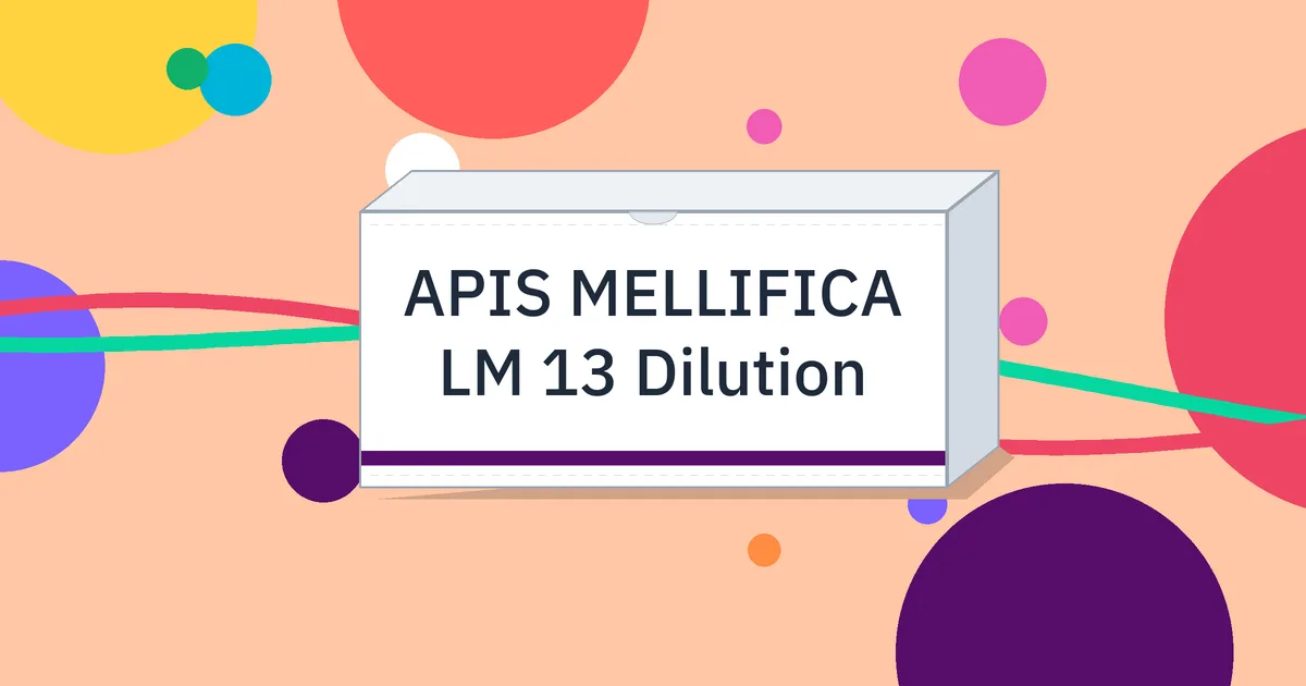 Symbolbild: Packung mit der Aufschrift APIS MELLIFICA LM 13 Dilution (PZN 12765073) – Verfügbarkeit und Bezug in Apotheken in Frankfurt am Main