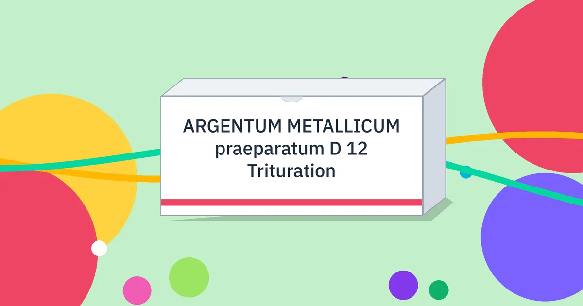 Symbolbild: Packung mit der Aufschrift ARGENTUM METALLICUM praeparatum D 12 Trituration (PZN 19781135) – Verfügbarkeit und Bezug in Apotheken in Frankfurt am Main