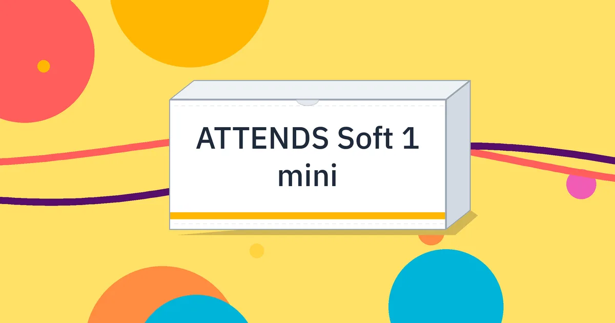 Symbolbild: Packung mit der Aufschrift ATTENDS Soft 1 mini (PZN 07530209) – Verfügbarkeit und Bezug in Apotheken in Frankfurt am Main