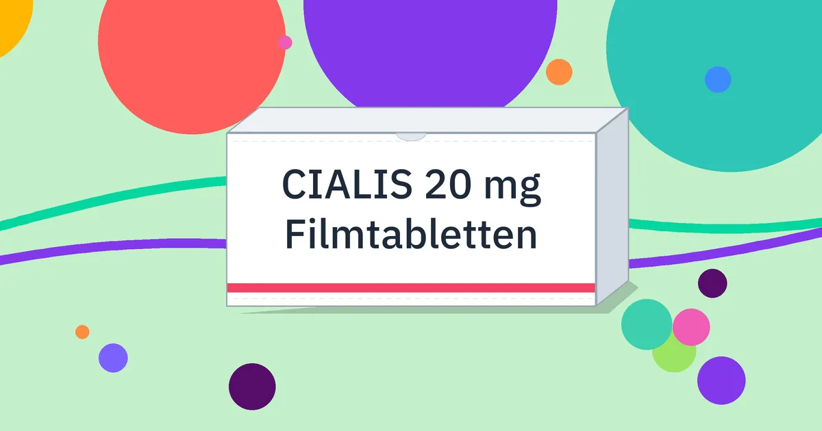 Symbolbild: Packung mit der Aufschrift CIALIS 20 mg Filmtabletten (PZN 17286696) – Verfügbarkeit und Bezug in Apotheken in Frankfurt am Main