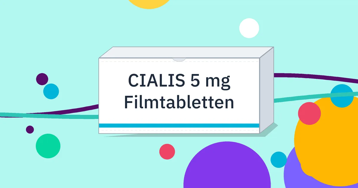 Symbolbild: Packung mit der Aufschrift CIALIS 5 mg Filmtabletten (PZN 16884774) – Verfügbarkeit und Bezug in Apotheken in Frankfurt am Main