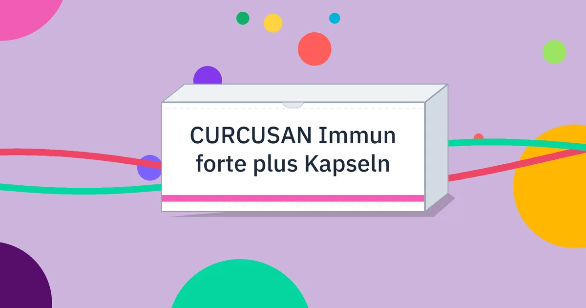 Symbolbild: Packung mit der Aufschrift CURCUSAN Immun forte plus Kapseln (PZN 18878602) – Verfügbarkeit und Bezug in Apotheken in Frankfurt am Main