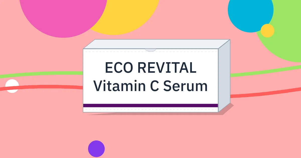 Symbolbild: Packung mit der Aufschrift ECO REVITAL Vitamin C Serum (PZN 18706309) – Verfügbarkeit und Bezug in Apotheken in Frankfurt am Main