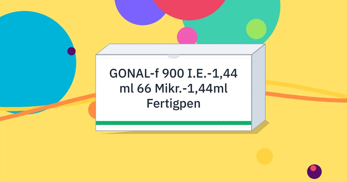 Symbolbild: Packung mit der Aufschrift GONAL-f 900 I.E.-1,44 ml 66 Mikr.-1,44ml Fertigpen (PZN 19628729) – Verfügbarkeit und Bezug in Apotheken in Frankfurt am Main
