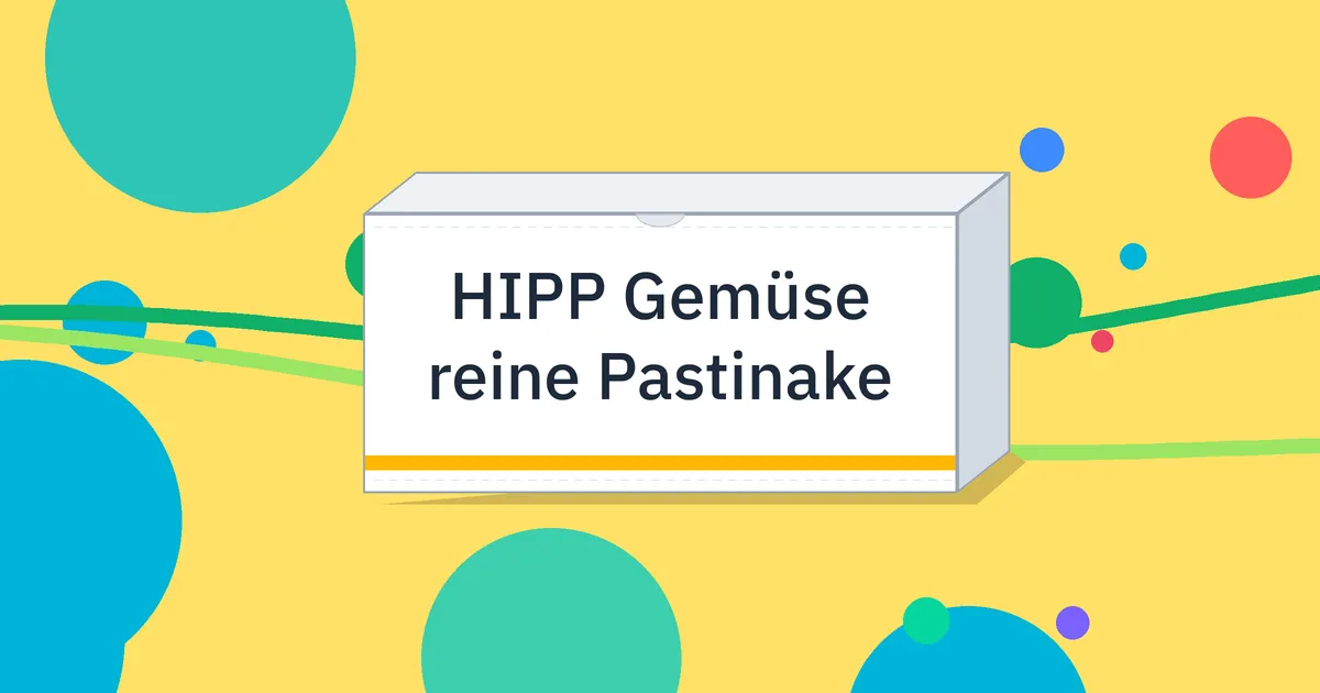 Symbolbild: Packung mit der Aufschrift HIPP Gemüse reine Pastinake (PZN 06161193) – Verfügbarkeit und Bezug in Apotheken in Frankfurt am Main