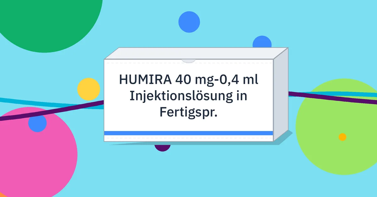 Symbolbild: Packung mit der Aufschrift HUMIRA 40 mg-0,4 ml Injektionslösung in Fertigspr. (PZN 16743884) – Verfügbarkeit und Bezug in Apotheken in Frankfurt am Main