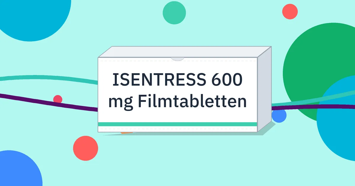 Symbolbild: Packung mit der Aufschrift ISENTRESS 600 mg Filmtabletten (PZN 16357520) – Verfügbarkeit und Bezug in Apotheken in Frankfurt am Main