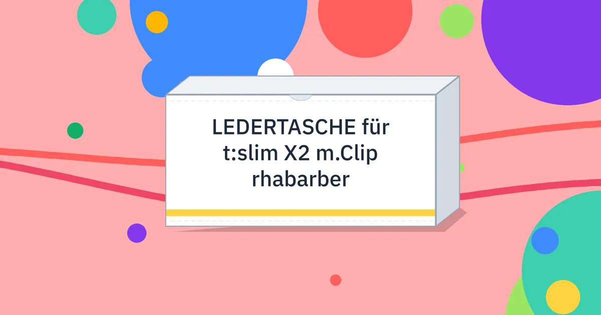 Symbolbild: Packung mit der Aufschrift LEDERTASCHE für t:slim X2 m.Clip rhabarber (PZN 17837794) – Verfügbarkeit und Bezug in Apotheken in Frankfurt am Main
