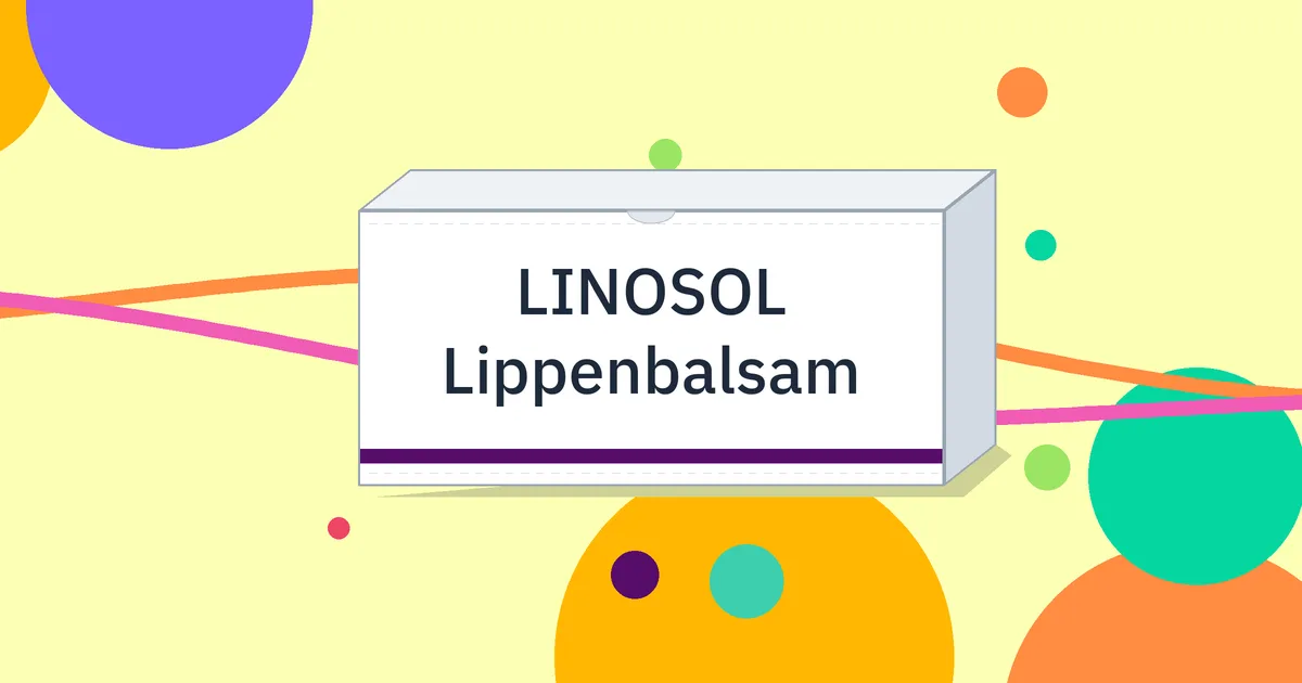 Symbolbild: Packung mit der Aufschrift LINOSOL Lippenbalsam (PZN 15560584) – Verfügbarkeit und Bezug in Apotheken in Frankfurt am Main