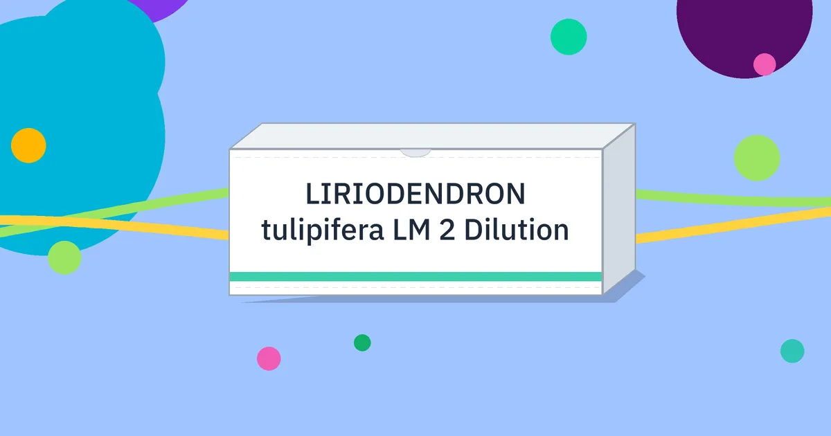 Symbolbild: Packung mit der Aufschrift LIRIODENDRON tulipifera LM 2 Dilution (PZN 13530917) – Verfügbarkeit und Bezug in Apotheken in Frankfurt am Main