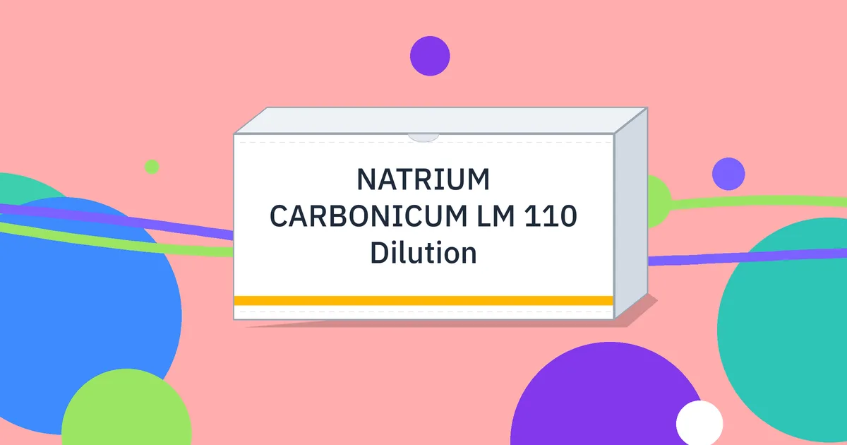 Symbolbild: Packung mit der Aufschrift NATRIUM CARBONICUM LM 110 Dilution (PZN 12961934) – Verfügbarkeit und Bezug in Apotheken in Frankfurt am Main