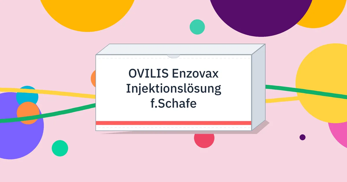 Symbolbild: Packung mit der Aufschrift OVILIS Enzovax Injektionslösung f.Schafe (PZN 01431564) – Verfügbarkeit und Bezug in Apotheken in Frankfurt am Main