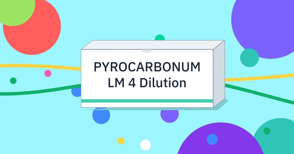 Symbolbild: Packung mit der Aufschrift PYROCARBONUM LM 4 Dilution (PZN 13672617) – Verfügbarkeit und Bezug in Apotheken in Frankfurt am Main