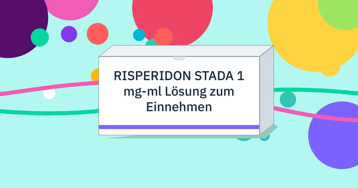 Symbolbild: Packung mit der Aufschrift RISPERIDON STADA 1 mg-ml Lösung zum Einnehmen (PZN 02738968) – Verfügbarkeit und Bezug in Apotheken in Frankfurt am Main