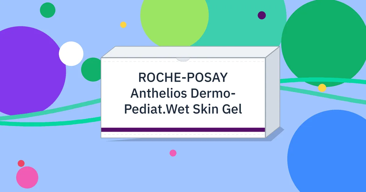 Symbolbild: Packung mit der Aufschrift ROCHE-POSAY Anthelios Dermo-Pediat.Wet Skin Gel (PZN 18257691) – Verfügbarkeit und Bezug in Apotheken in Frankfurt am Main