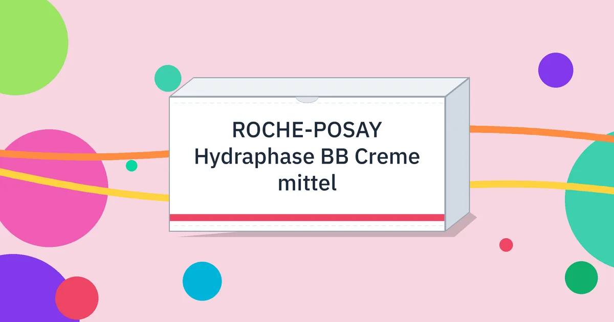 Symbolbild: Packung mit der Aufschrift ROCHE-POSAY Hydraphase BB Creme mittel (PZN 18366032) – Verfügbarkeit und Bezug in Apotheken in Frankfurt am Main