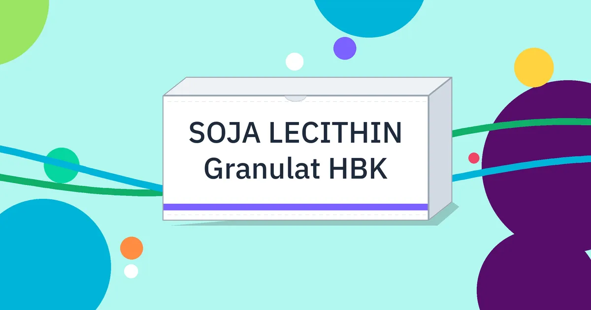 Symbolbild: Packung mit der Aufschrift SOJA LECITHIN Granulat HBK (PZN 04954222) – Verfügbarkeit und Bezug in Apotheken in Frankfurt am Main