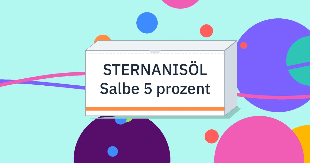 Symbolbild: Packung mit der Aufschrift STERNANISÖL Salbe 5 prozent (PZN 16673942) – Verfügbarkeit und Bezug in Apotheken in Frankfurt am Main