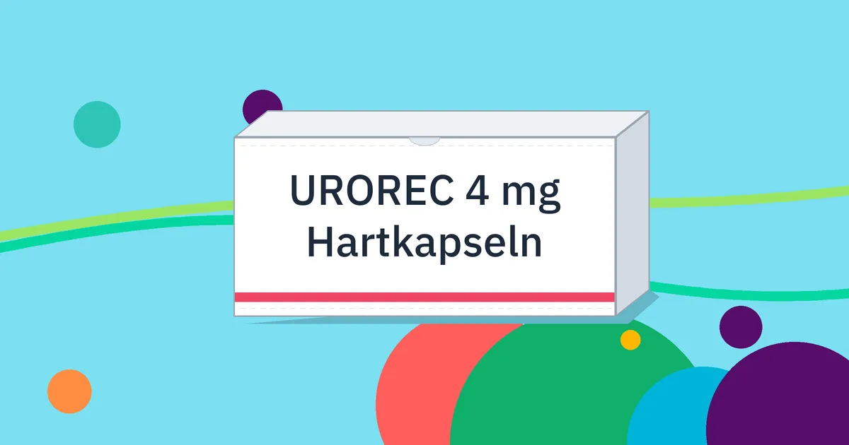 Symbolbild: Packung mit der Aufschrift UROREC 4 mg Hartkapseln (PZN 19275001) – Verfügbarkeit und Bezug in Apotheken in Frankfurt am Main