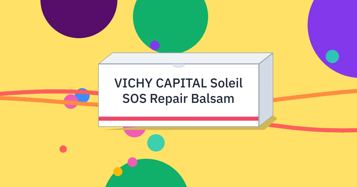 Symbolbild: Packung mit der Aufschrift VICHY CAPITAL Soleil SOS Repair Balsam (PZN 04831933) – Verfügbarkeit und Bezug in Apotheken in Frankfurt am Main